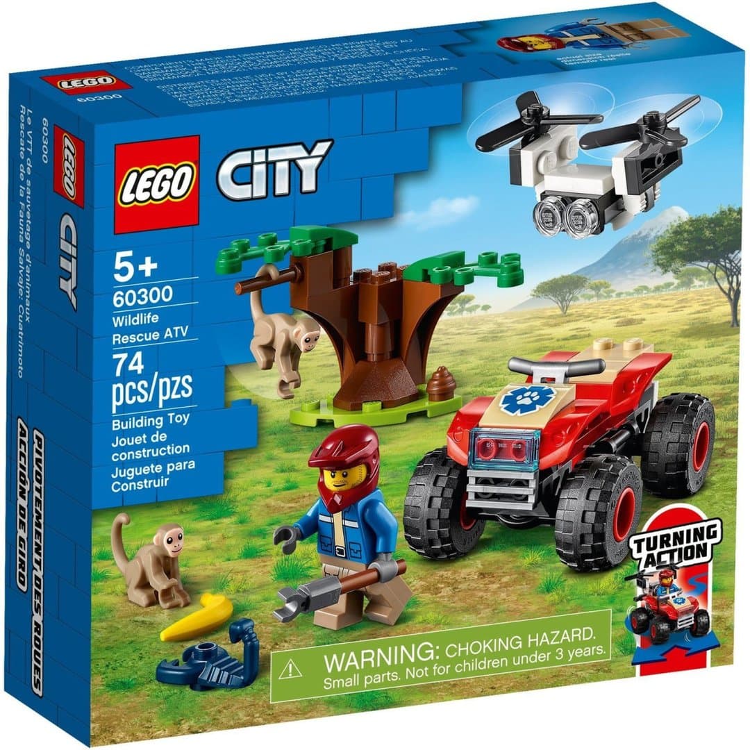 Конструктор LEGO City Спасательный вездеход для зверей 39259 Owwa