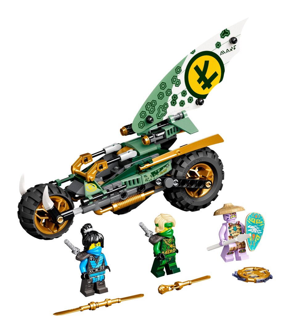 Конструктор LEGO Ninjago Мотоцикл Ллойда для джунглей 39890 Owwa