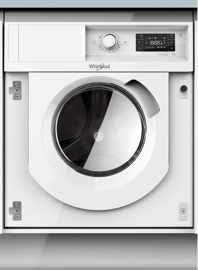 Стиральная машина Whirlpool встраиваемая фронтальная, 7кг, 1400, A ...