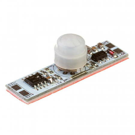 Датчик движения в профиль pir ик on/off 5a/12v с фотоэлементом (41563 ...