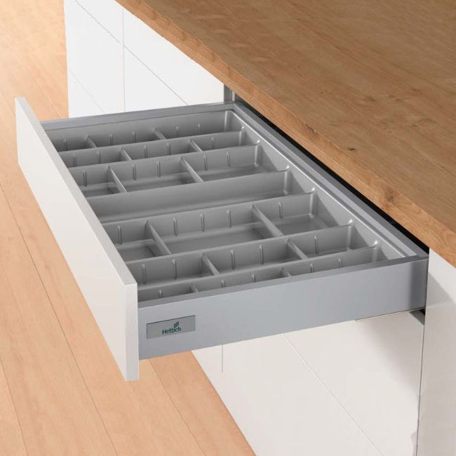 Основа для организации orgatray 590 серебро, пластик l=470мм w=800мм (9194892) hettich ...