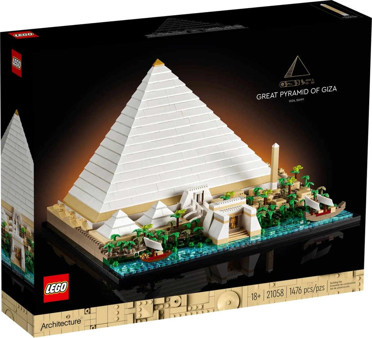 Конструктор LEGO Architecture Пирамида Хеопса 45816 Owwa