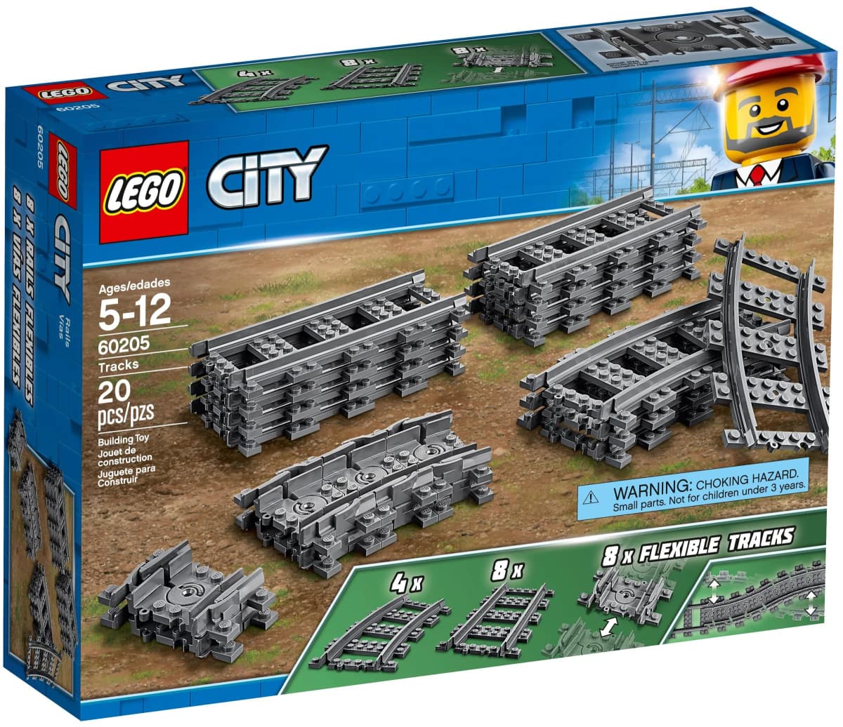 Конструктор LEGO City Рельсы 47681 Owwa