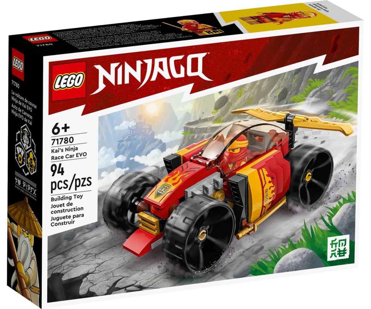 Конструктор LEGO Ninjago Гоночный автомобиль ниндзя Кая EVO 48345 Owwa