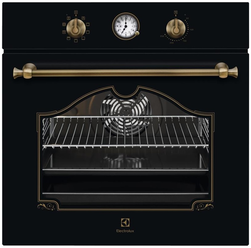 Духовой шкаф Electrolux электрический Rococo, 72л, A, конвекция, телескопические направляющие ...