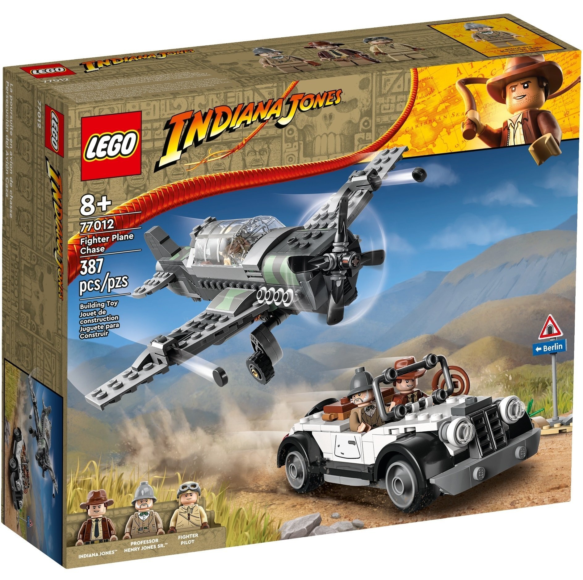 LEGO Конструктор Indiana Jones Преследование истребителя 52595 Owwa