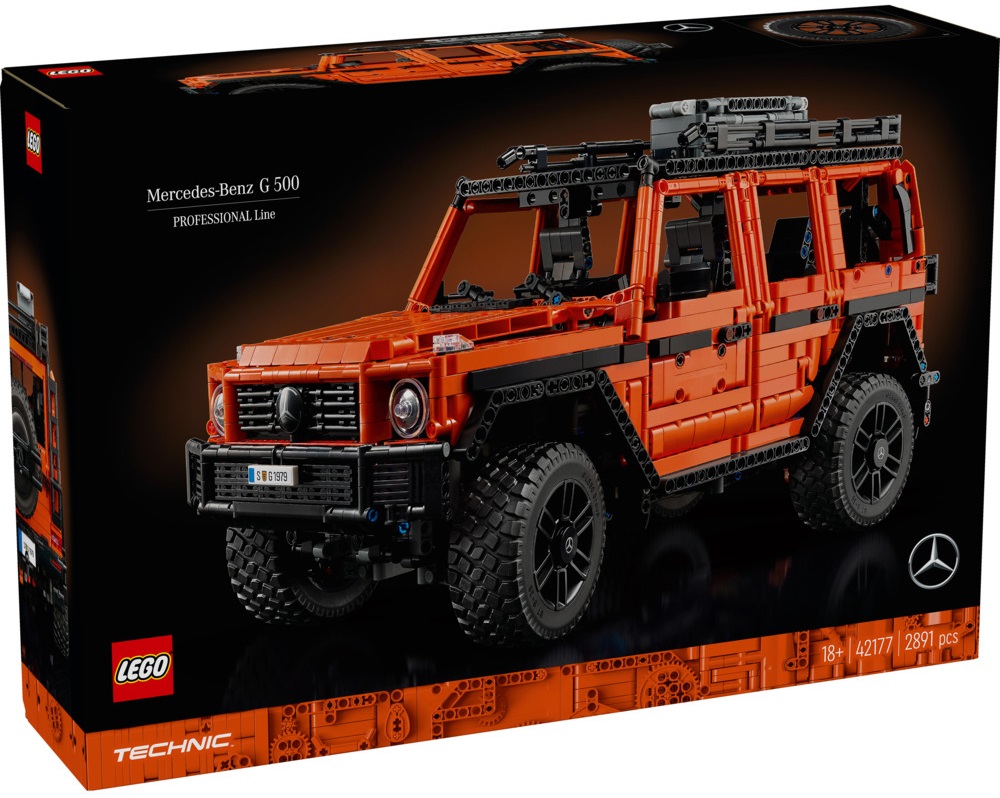 LEGO Конструктор Technic Mercedes-Benz G 500 PROFESSIONAL Line 172775 Owwa