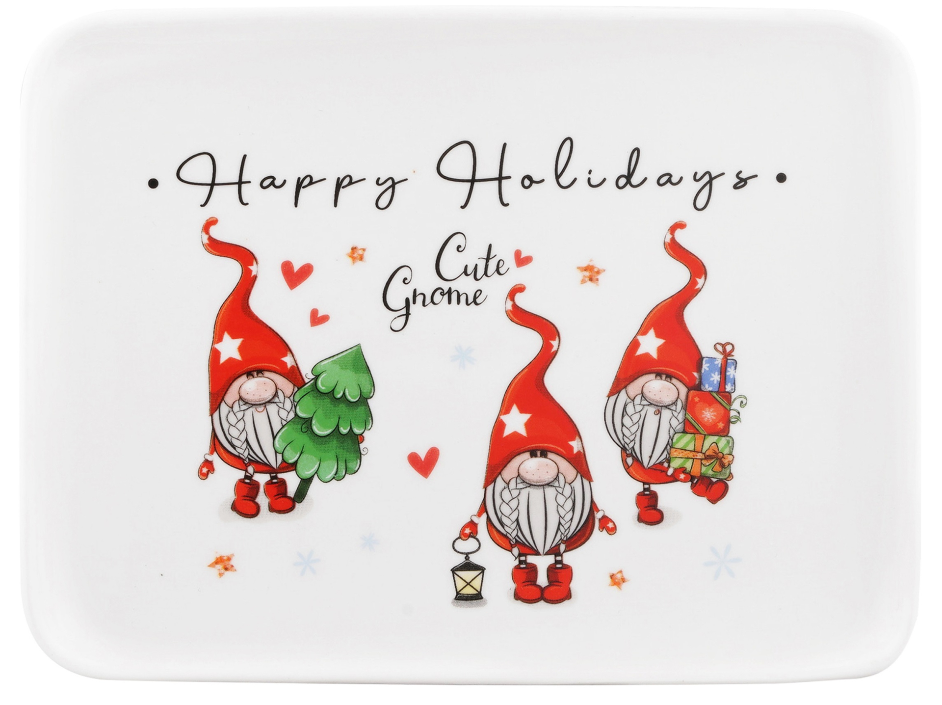 Ardesto блюдо gnomes, 20х15см, фарфор, прямоугольная (173630) • Купить в интернет-магазине Owwa