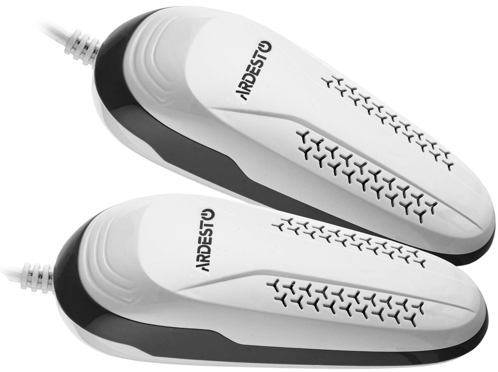 ARDESTO Сушка для обуви электрическая, мощность 10Вт, функция озонирования, белый+серый 175465 Owwa