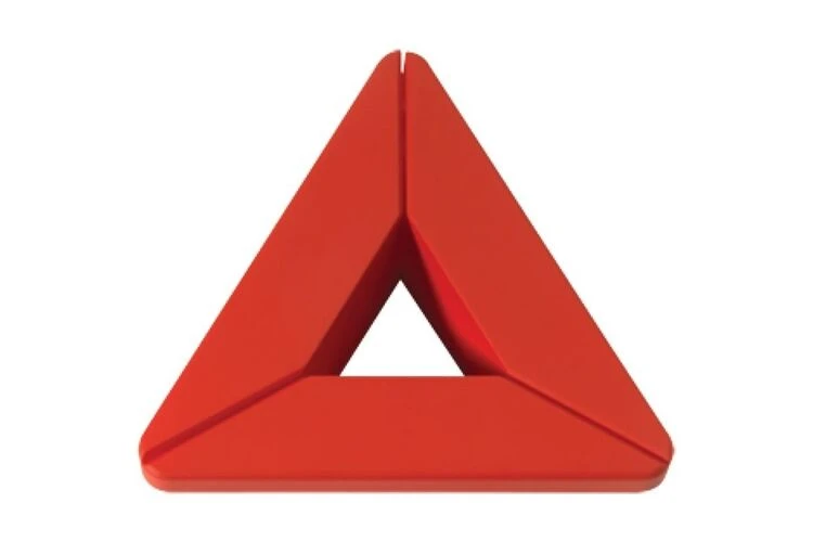 Ручка кнопку c455032 st09 трикутник червоний cebi joy collection (25835 ...