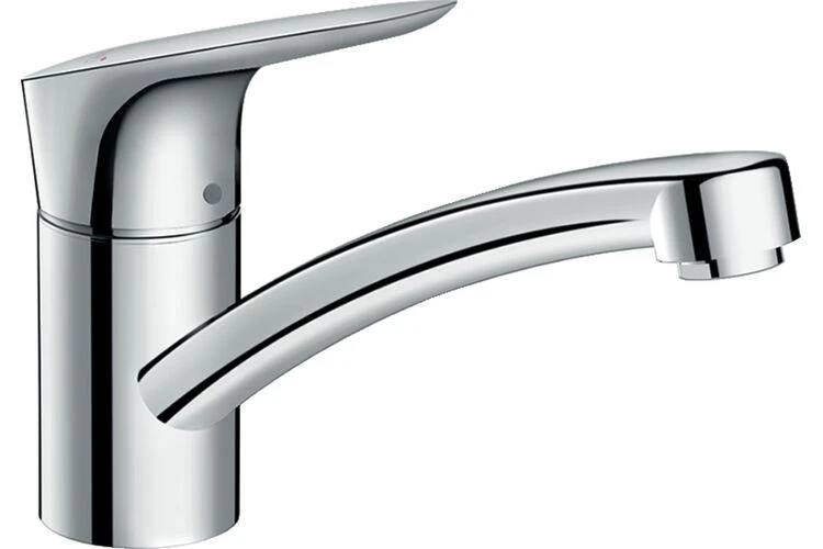 Смеситель для кухни Hansgrohe Logis, дл.излива - 202мм, поворотный, 1 ...